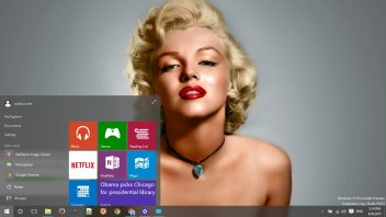 Marilyn Monroe Theme Windows 8